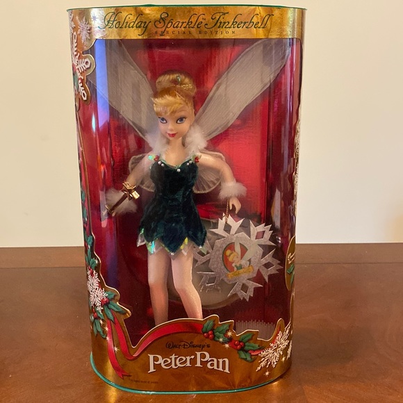 Disney | Toys | Special Edition Holiday Sparkle Tinkerbell 999 ...